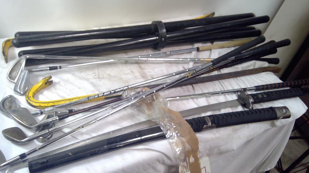 Goft Clubs, Pry Bar, And More Items | Property Room