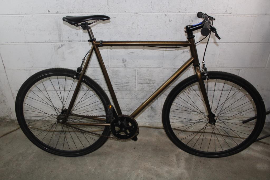 Gold Single Speed Bike | Property Room