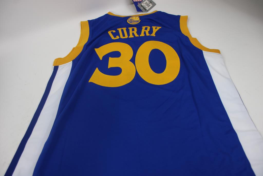 Golden State Warriors Stephen Curry Jersey - Adidas Road Blue XXL ...