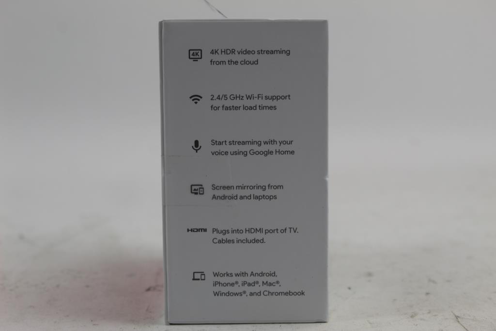 Google Chromecast Ultra Media Streamer | Property Room