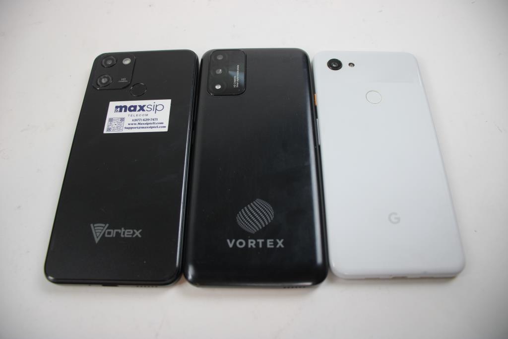 Google, Vortex, Cell Phone Lot, 3 Pieces, | Property Room