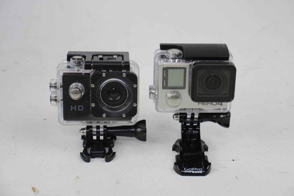 Gopro Hero 4 And Camera HD, 2 Pieces | Property Room