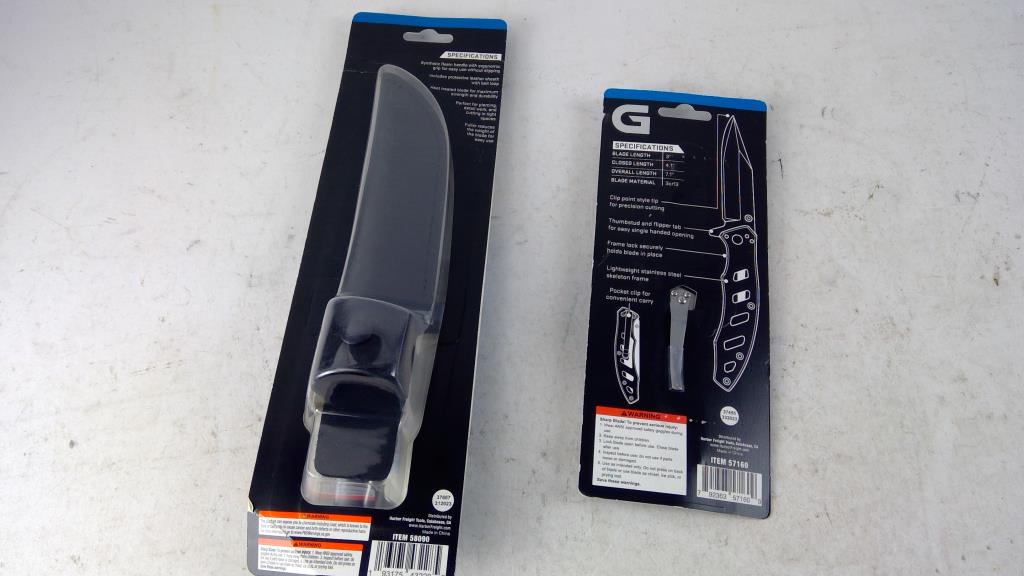 Gordon 6" Knife, Gordon 3" Knife, 2 Pieces | Property Room