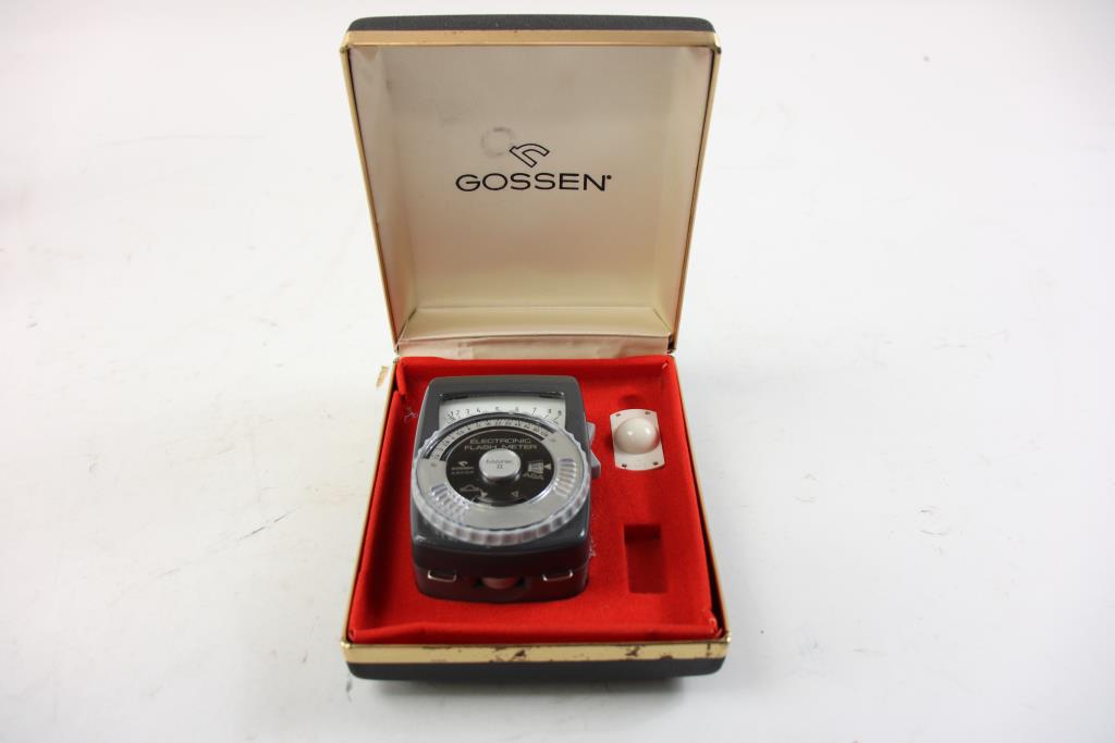 Gossen Ascor Mark II Electronic Flash Meter | Property Room