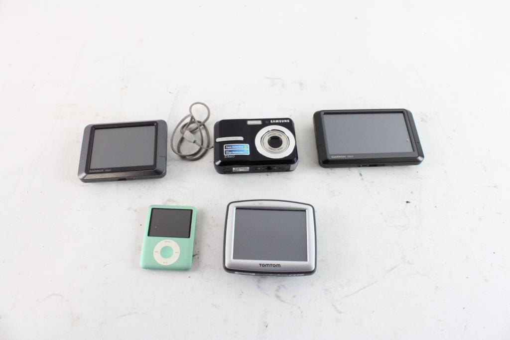 GPS Units, Samsung Camera & More, 5 Pieces | Property Room