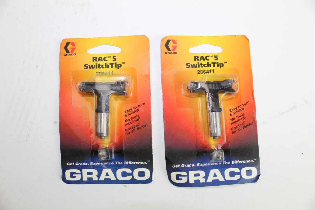 Graco RAC 5 Switch Tips; 2 Pieces | Property Room