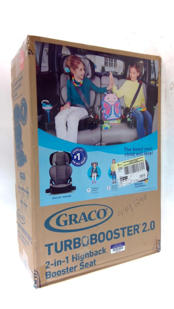 Graco Turbobooster 2.0 2 In 1 Highback Booster Seat | Property Room