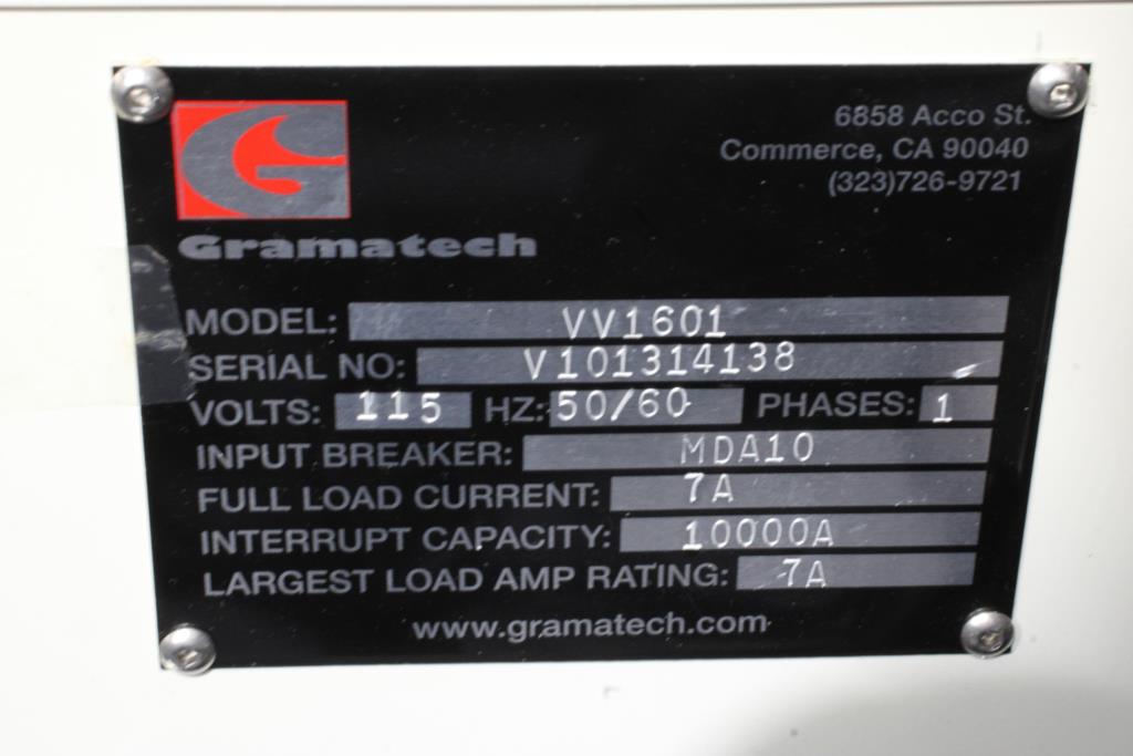 Gramatech 16" Value Vac Vacuum Sealer | Property Room