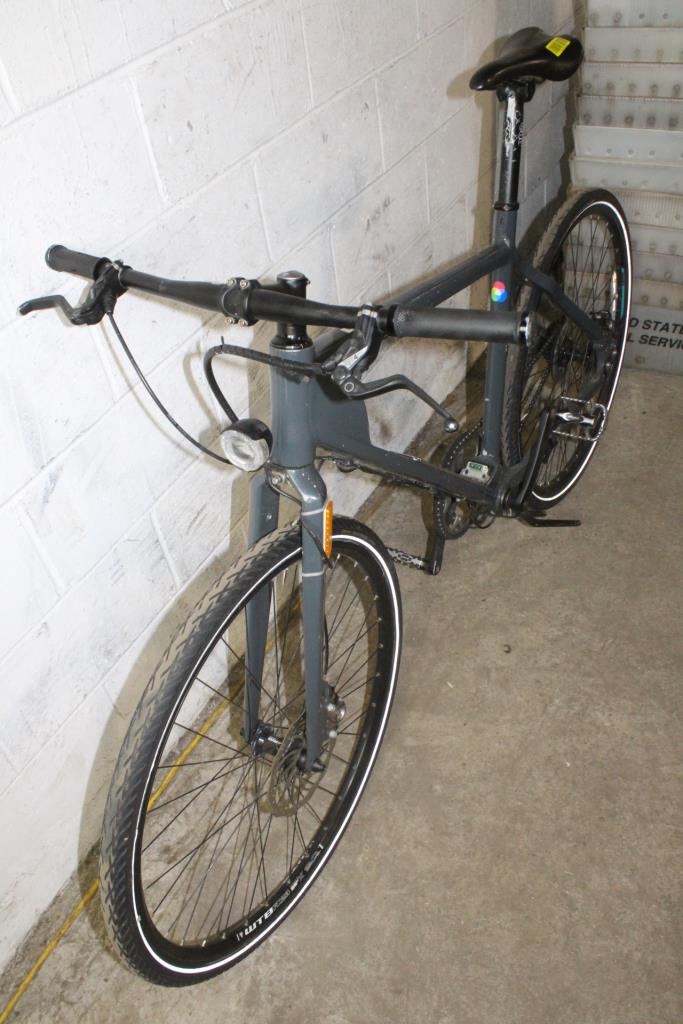 Gray Electric Road Bike | Property Room