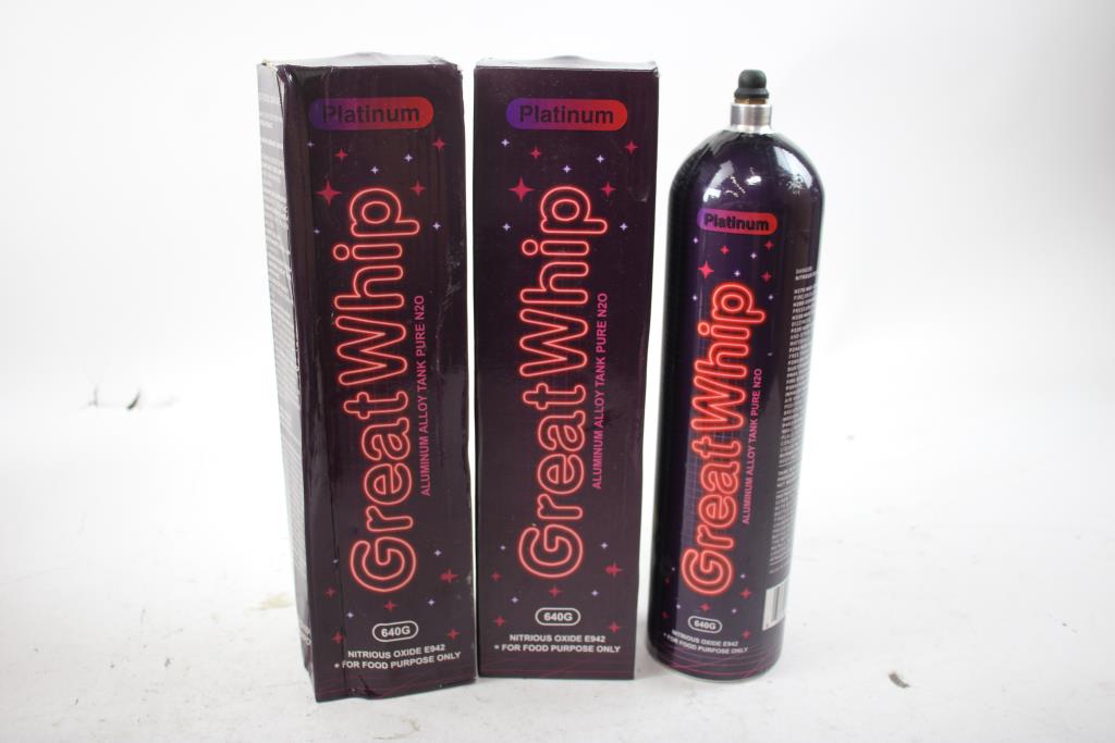 GreatWhip Platinum Nitrious Oxide E942 | Property Room