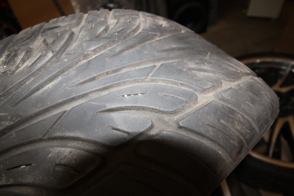 Greed, 22" Burshed Aluminum Rims, 3 Pieces | Property Room