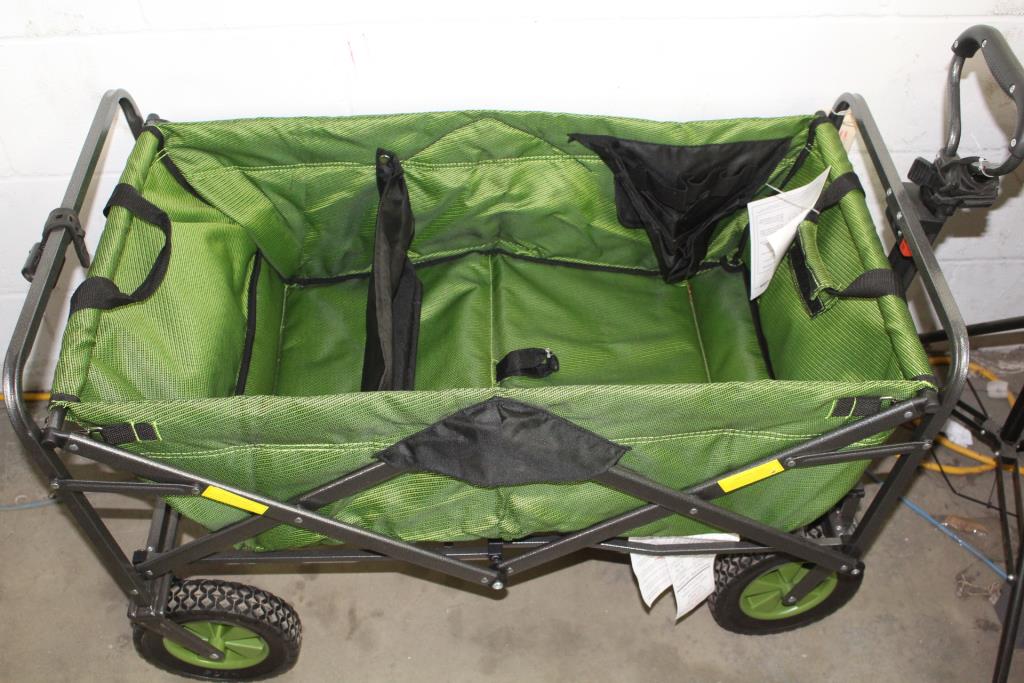 Green Folding Wagon | Property Room
