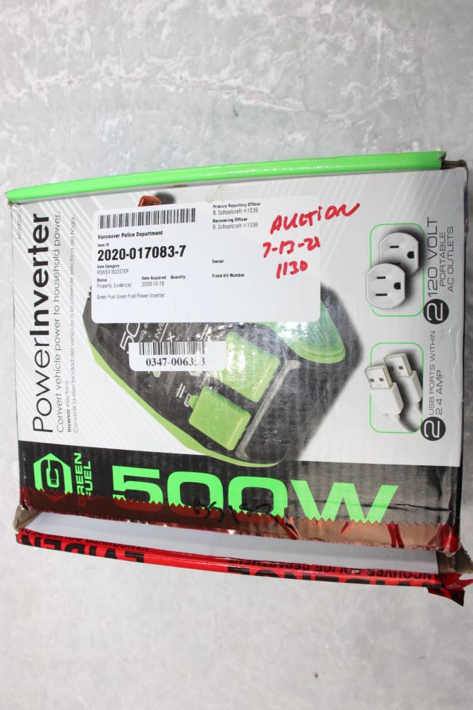 Green Fuel Power Inverter | Property Room