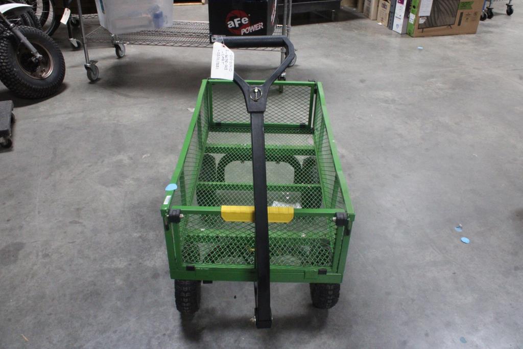 Green Gorilla Cart Steel Utility Cart | Property Room