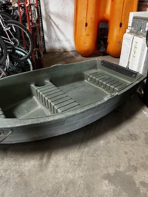 Green Plastic Boat | Property Room