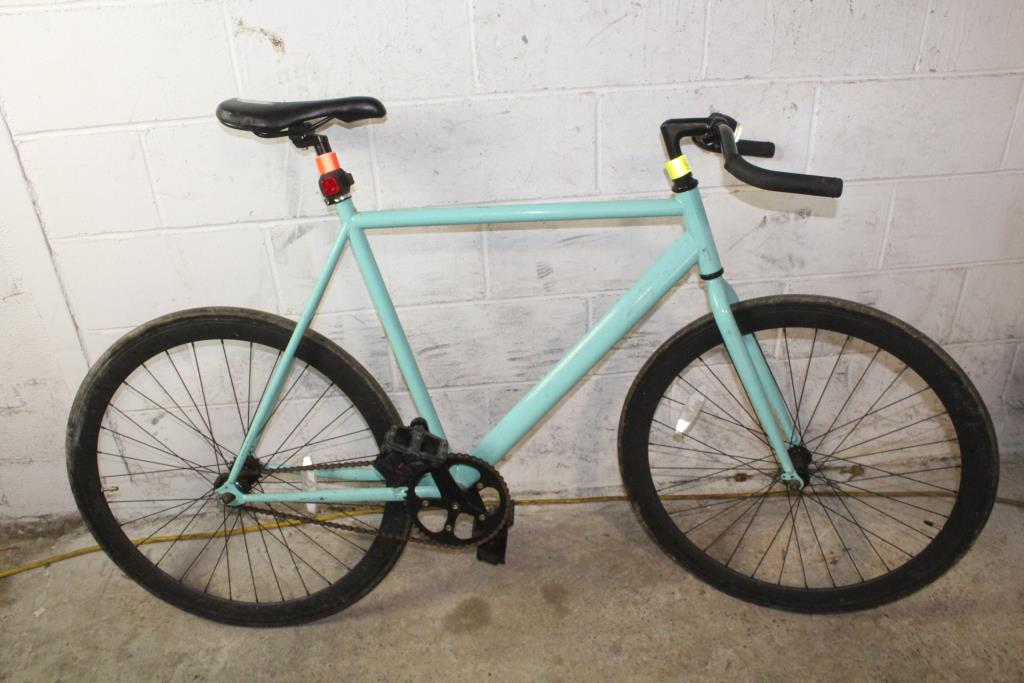 Green Single Speed Road Bike | Property Room