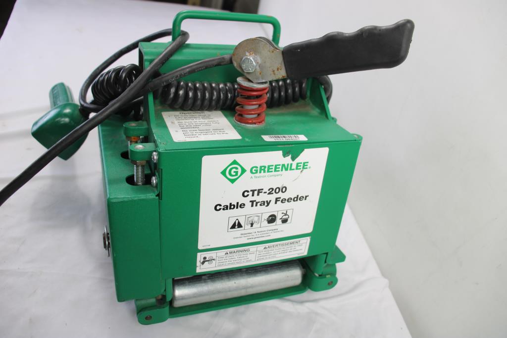 Greenlee CTF-200 Cable Tray Feeder | Property Room