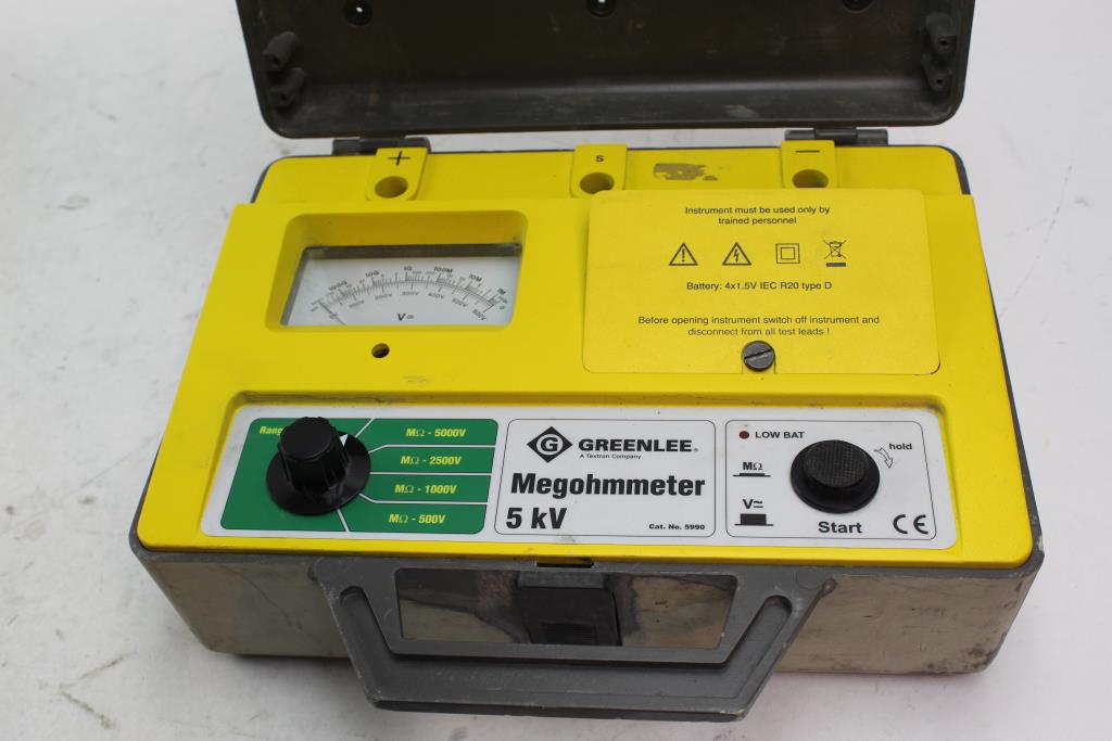Greenlee Megohmmeter 5990 | Property Room