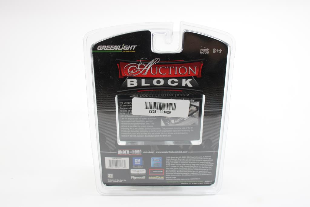 Greenlight Auction Block 2008 Dodge Challenger SRT8 | Property Room