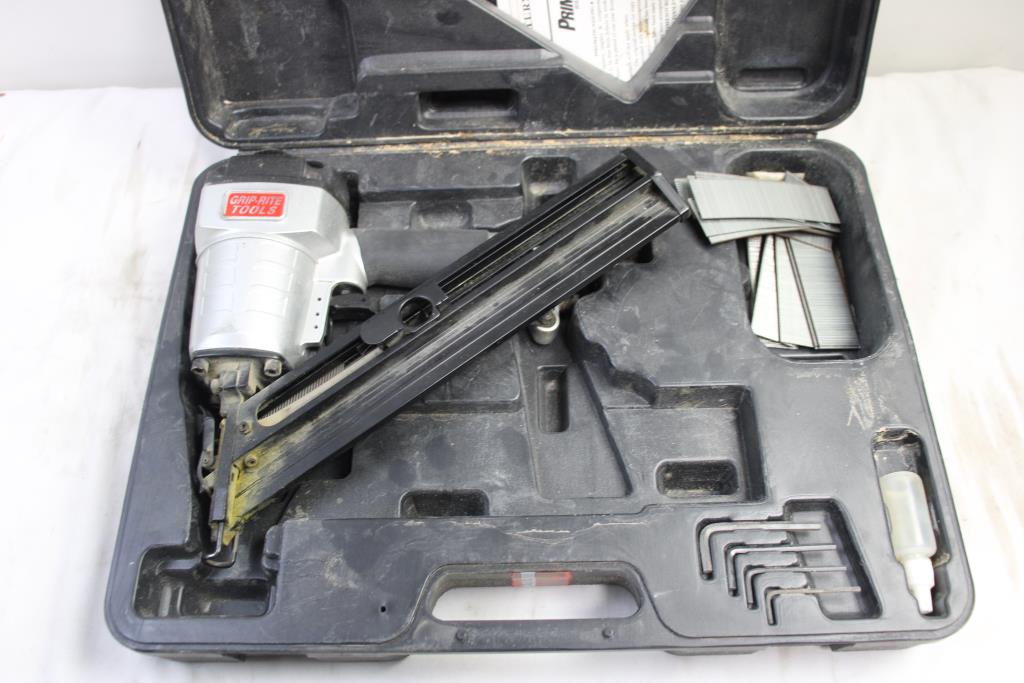 Grip Rite Tools 15 Gauge Angle Finish Nailer Gun | Property Room