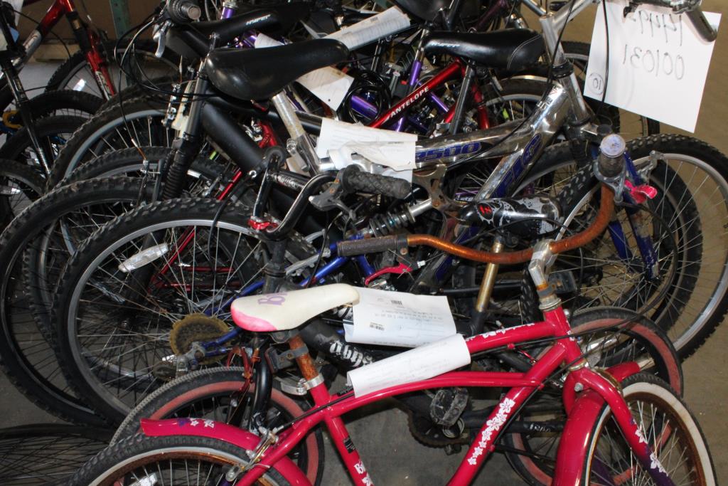 Group Of 10 Used Bikes | Property Room