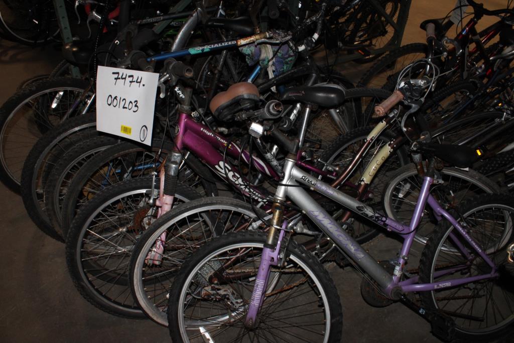 Group Of 11 Used Bikes | Property Room