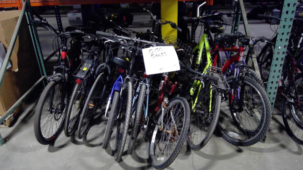 Group Of 11 Used Bikes | Property Room