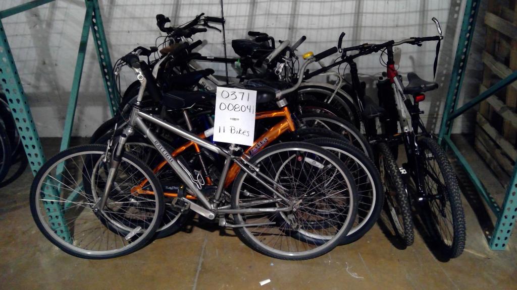 Group Of 11 Used Bikes | Property Room