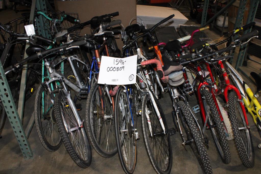 Group Of 11 Used Bikes | Property Room