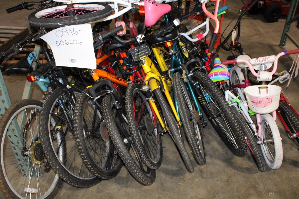 Group Of 12 Used Bikes | Property Room