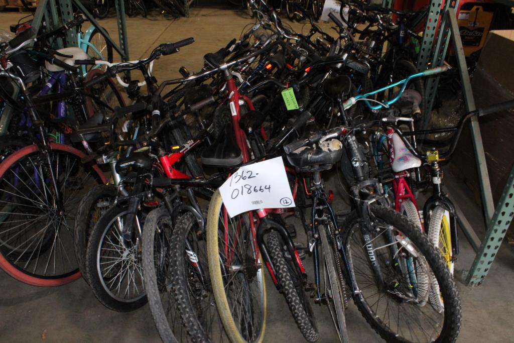 Group Of 12 Used Bikes | Property Room