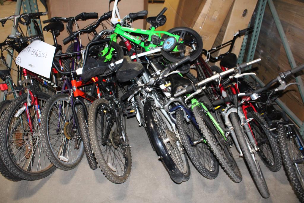 Group Of 13 Used Bikes | Property Room