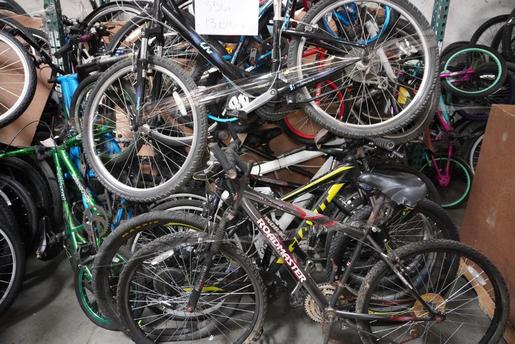 Group Of 13 Used Bikes | Property Room