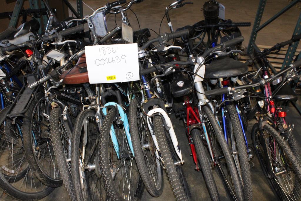 Group Of 13 Used Bikes | Property Room
