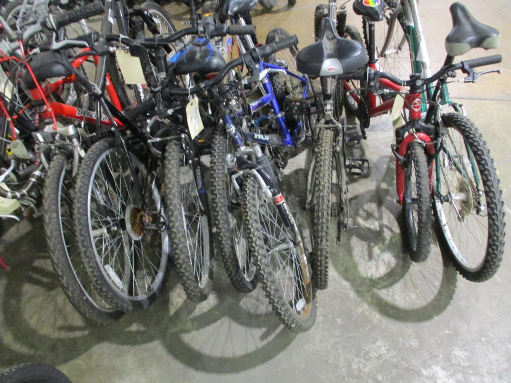 Group Of 14 Used Bikes | Property Room