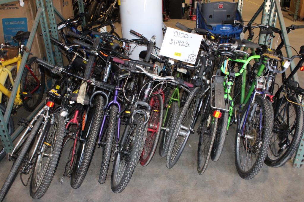Group Of 15 Used Bikes | Property Room
