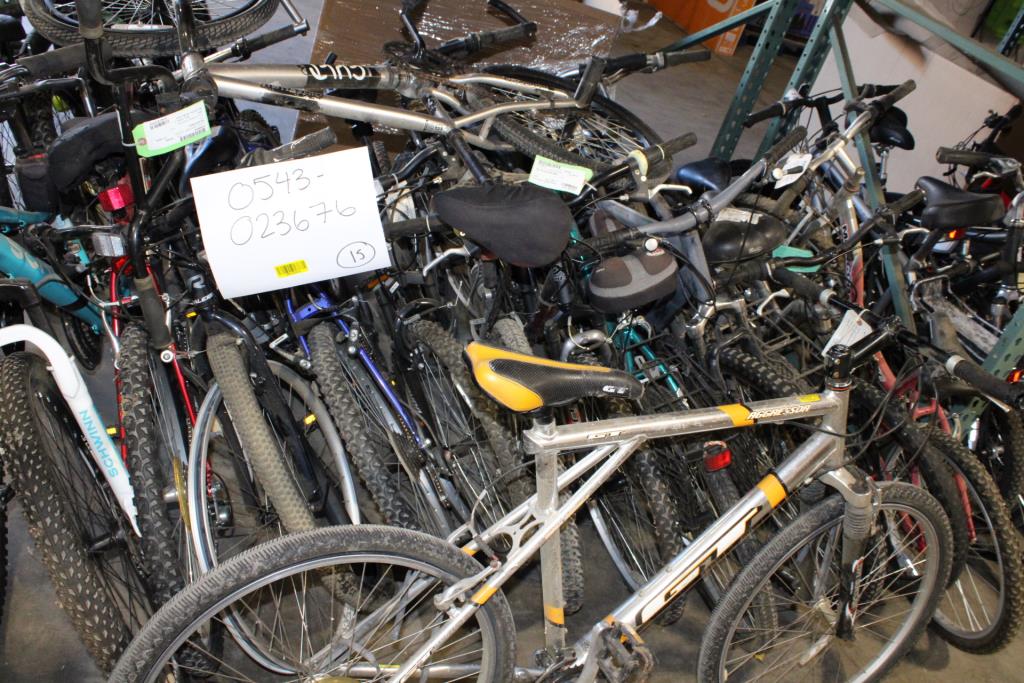 Group Of 15 Used Bikes | Property Room