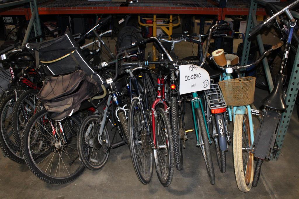 Group Of 15 Used Bikes | Property Room
