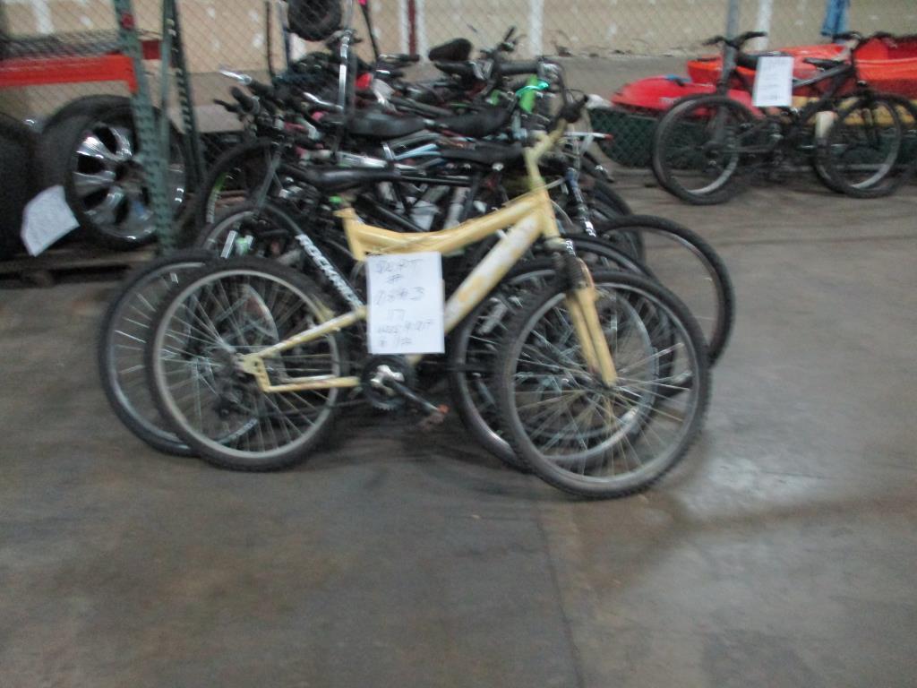 Group Of 17 Used Bikes | Property Room