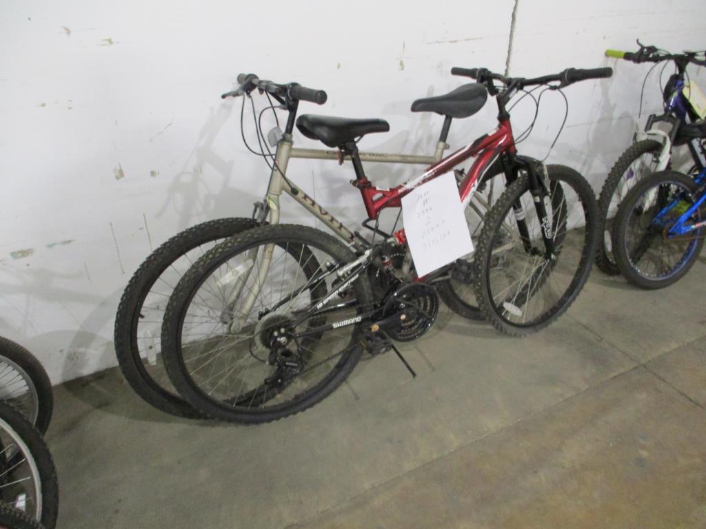 Group Of 2 Used Bikes | Property Room