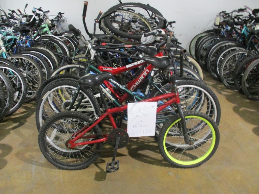 Group Of 23 Used Bikes | Property Room
