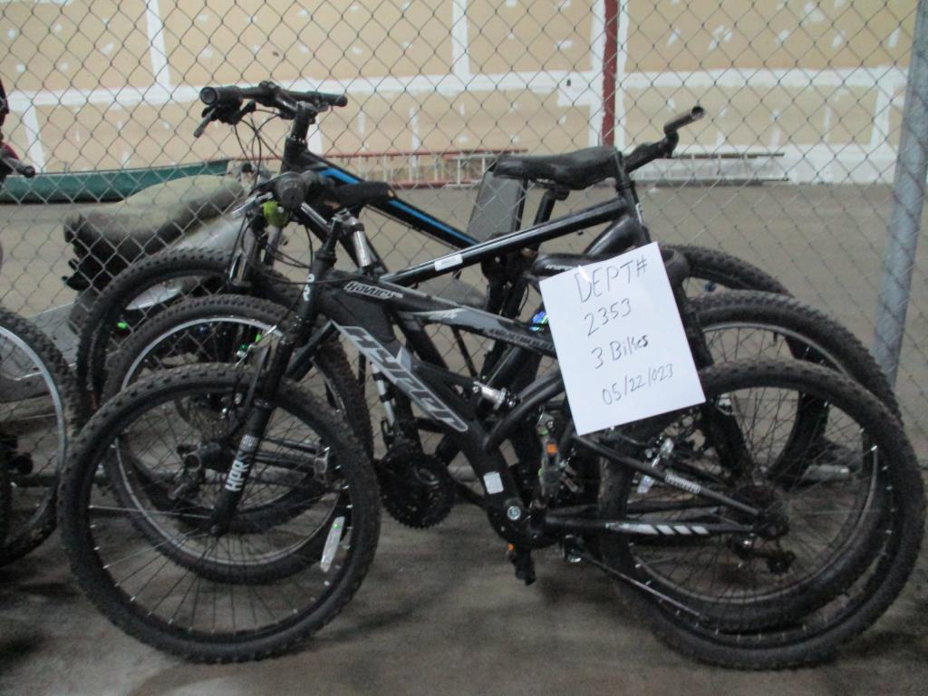 Group Of 3 Used Bikes | Property Room