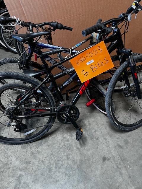Group Of 3 Used Bikes | Property Room