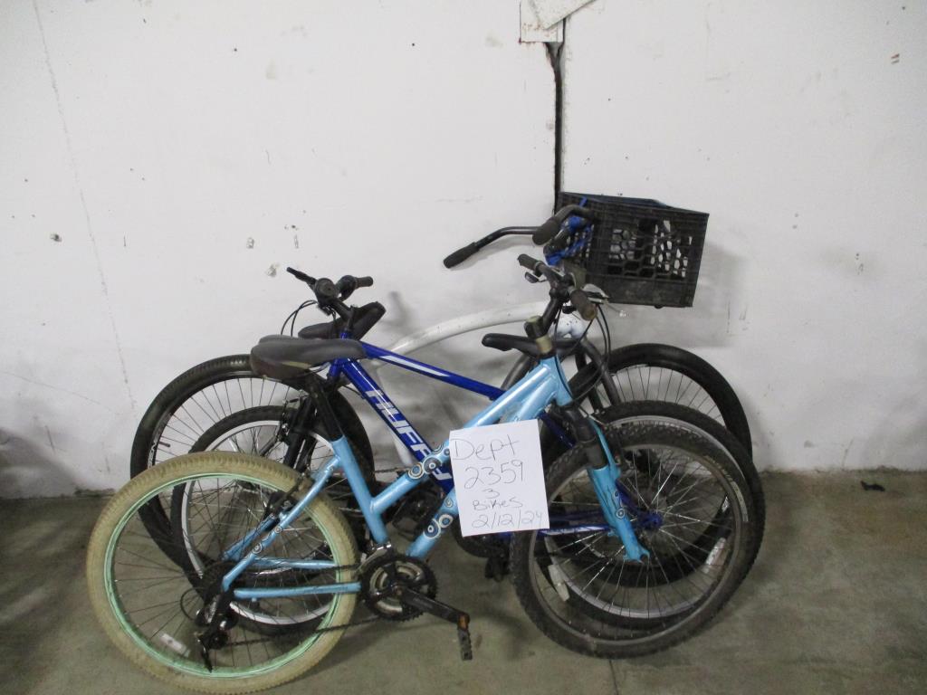 Group Of 3 Used Bikes | Property Room