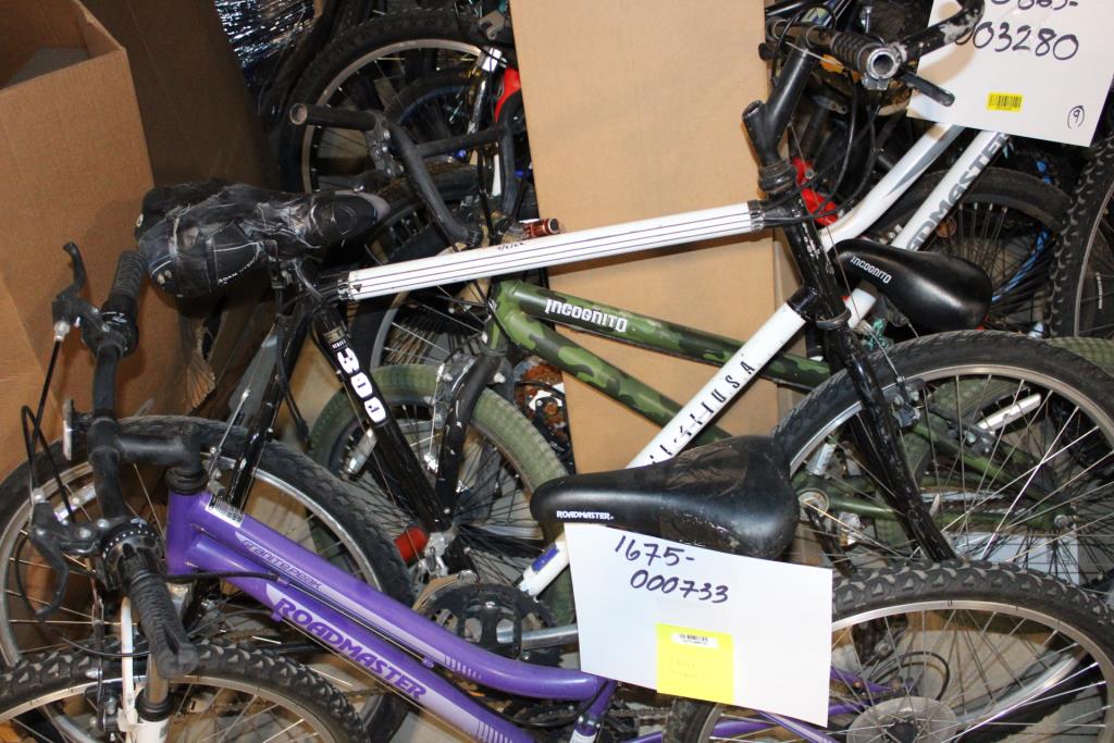 Group Of 3 Used Bikes | Property Room