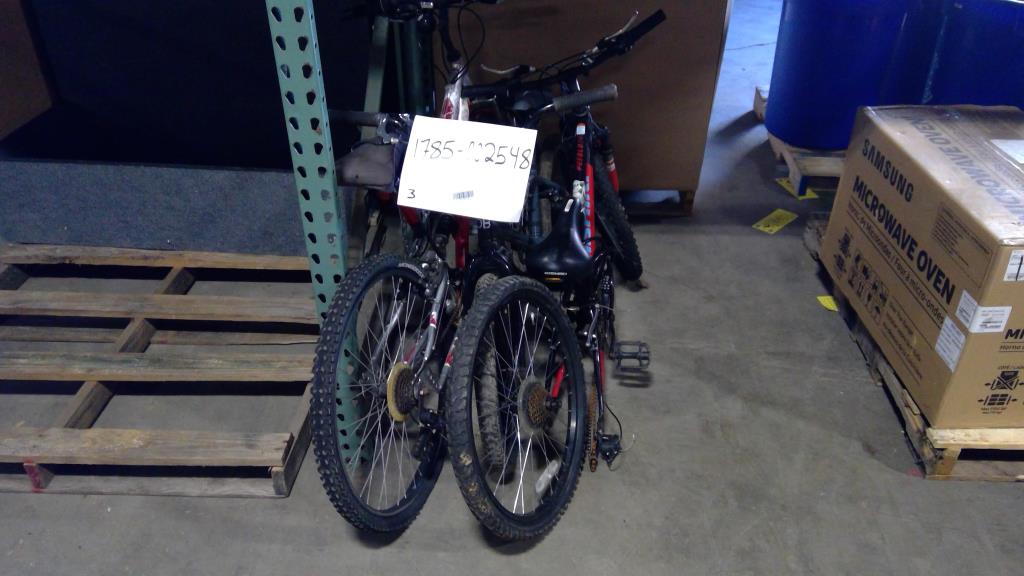 Group Of 3 Used Bikes | Property Room