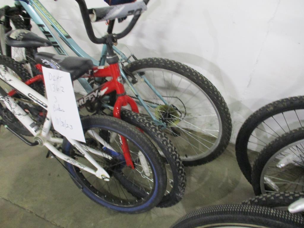 Group Of 3 Used Bikes | Property Room