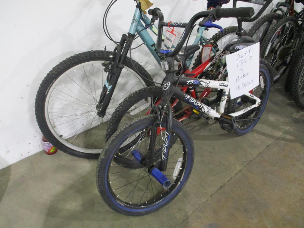 Group Of 3 Used Bikes | Property Room