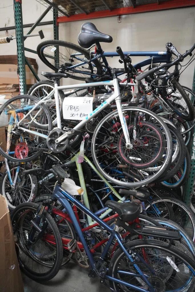 Group Of 30+ Used Bikes | Property Room