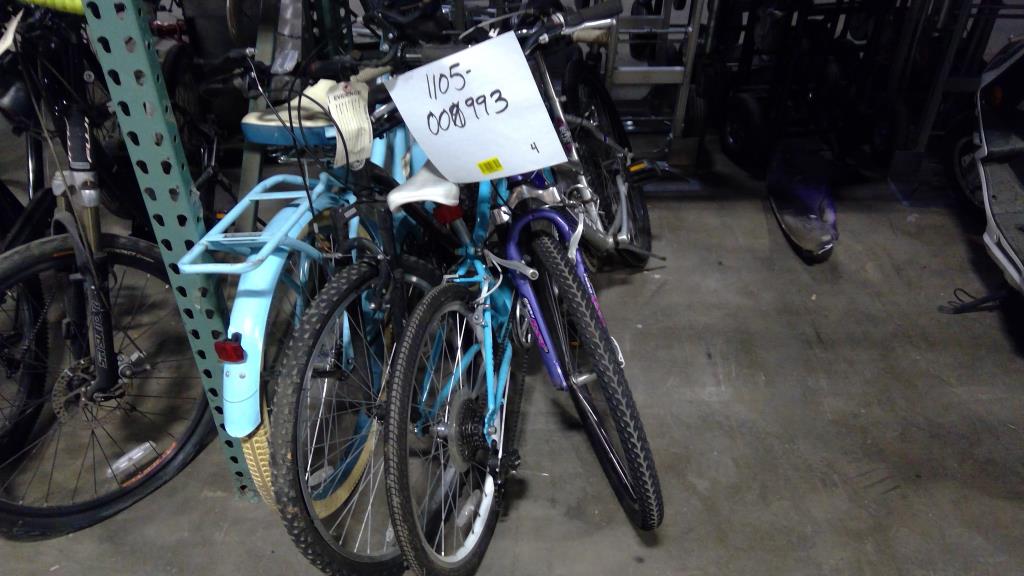 Group Of 4 Used Bikes | Property Room